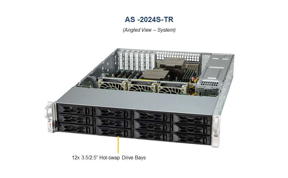 Supermicro AS-2024S-TR | Mainstream A+ Server