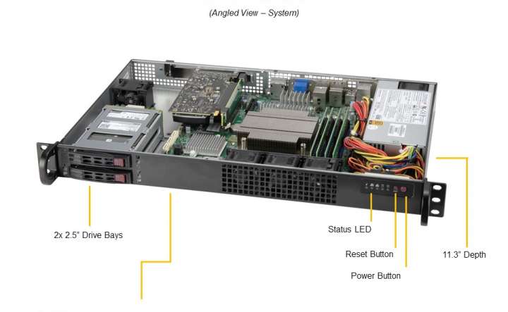 Mini Rack Server I Short installation depth » Buy now!