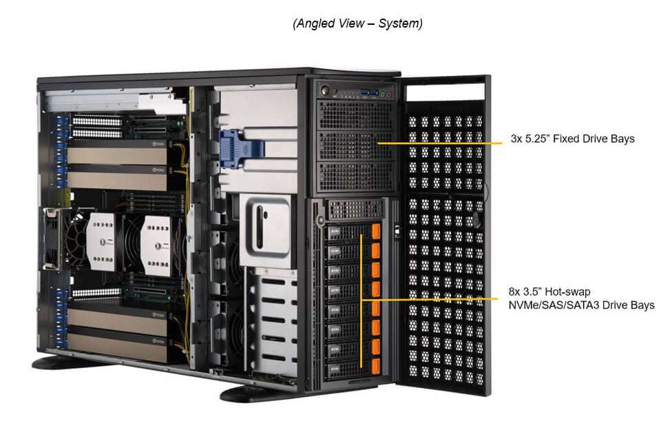 Supermicro SYS-741GE-TNRT | GPU SuperServer 741GE-TNRT