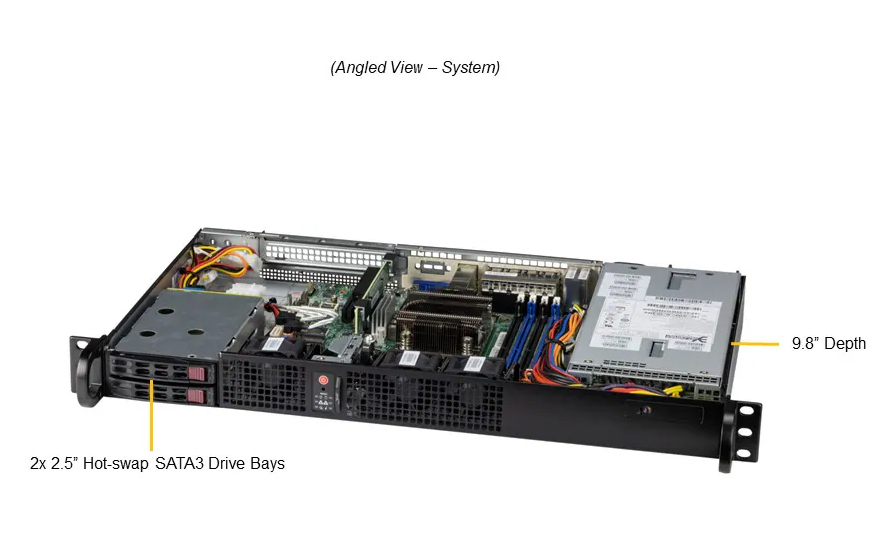 Supermicro SYS-110A-24C-RN10SP | IoT SuperServer 110A-24C-RN10SP