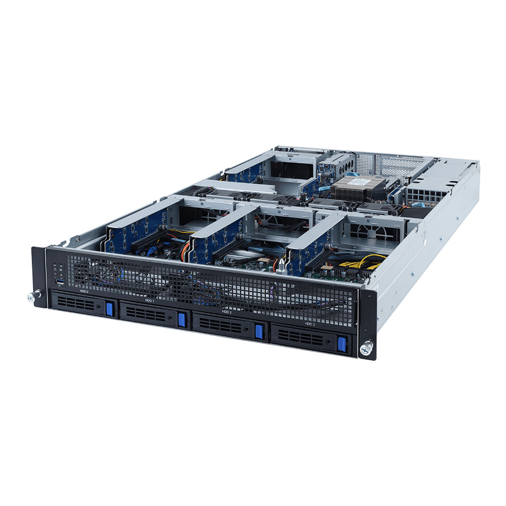 Gigabyte G242-Z11 | EPYC GPU Server 6NG242Z11MR-00