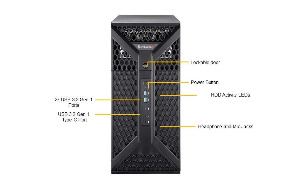 Supermicro SYS-531A-IL | Single Core-i UP Workstation