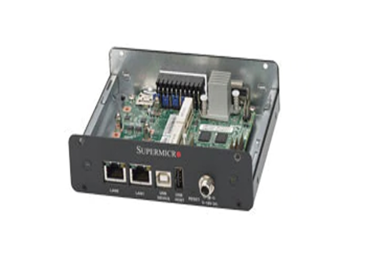 Supermicro SYS-E100-8Q | +Wifi +Antenna +32GB SDHC IoT Gateway Box PC
