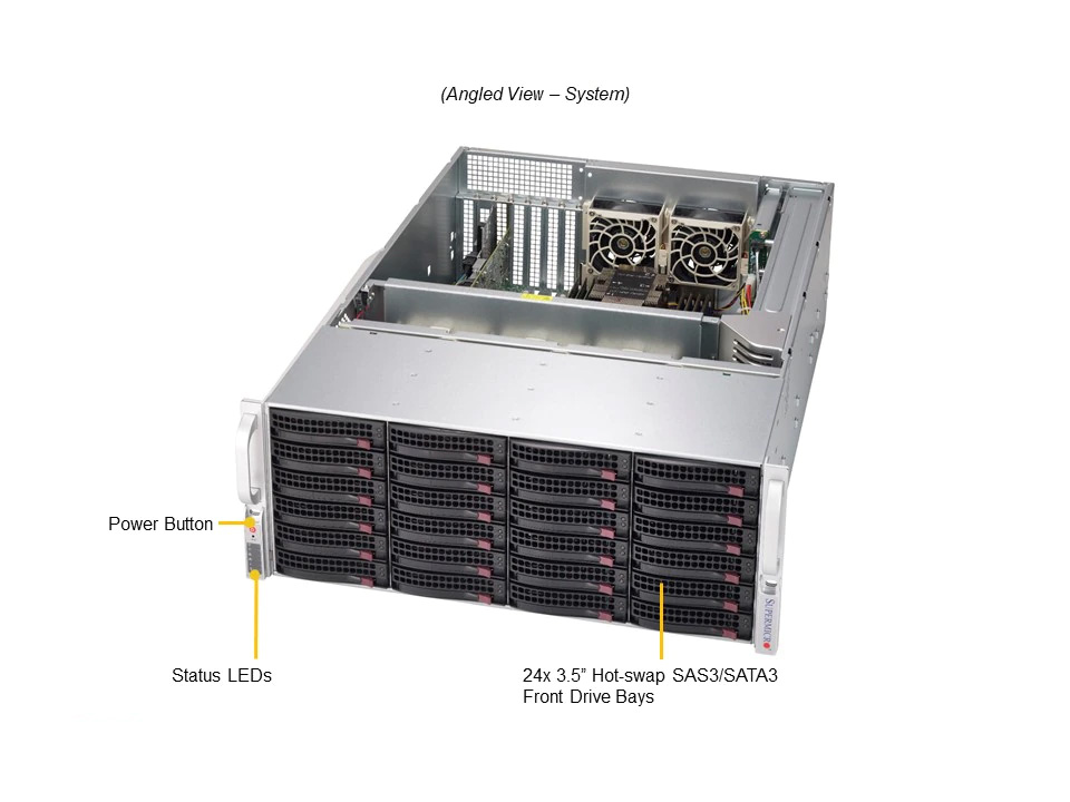 SSG-640P-E1CR24H | Supermicro Storage SuperServer 640P-E1CR24H