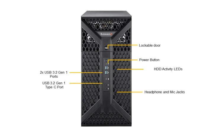 Supermicro SYS-531A-IL | Single Core-i UP Workstation
