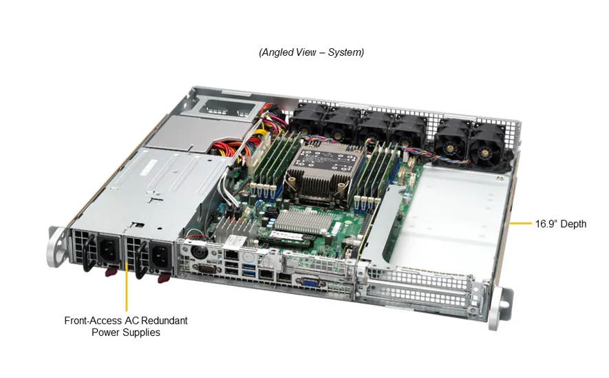 Supermicro SYS-110P-FWTR | IoT/Edge SuperServer 110P-FWTR