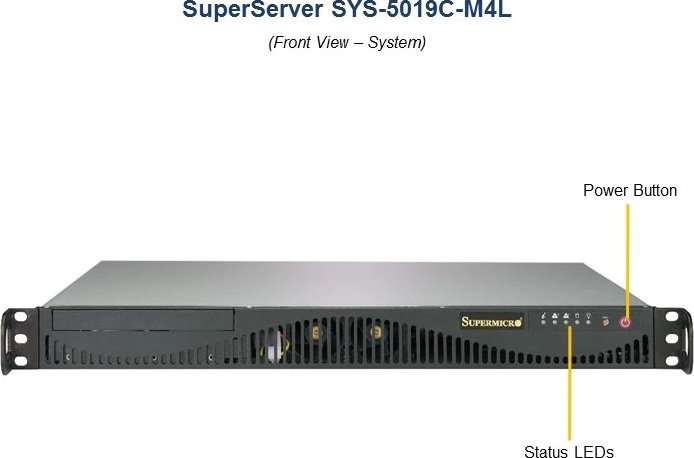SYS-5019C-M4L | Supermicro Superserver SYS-5019C-M4L