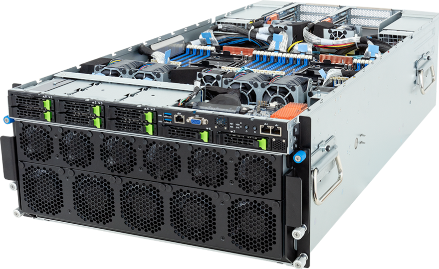 Gigabyte G593-SD1-AAX3 | AI/HPC GPU Server 6ng593sd1dr000abx3