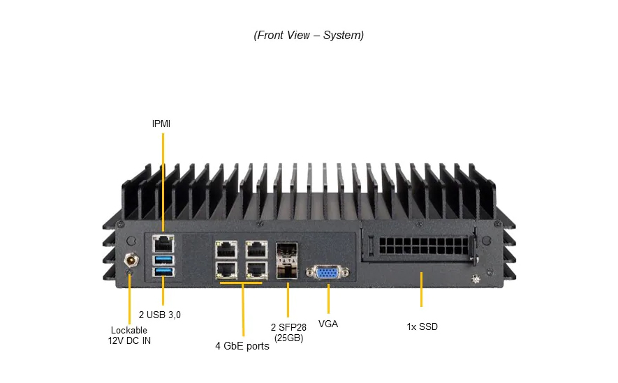 Supermicro SYS-E302-12D-8C | IoT SuperServer