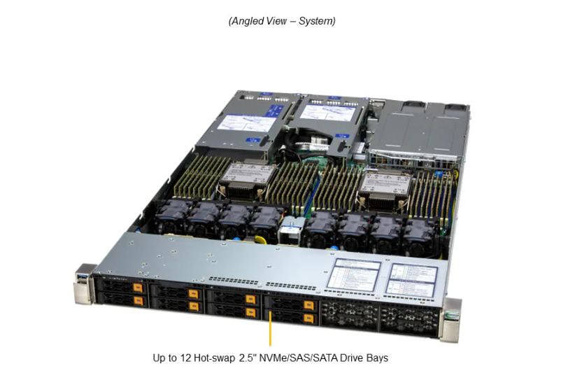 Supermicro SYS-122H-TN | Hyper SuperServer 122H-TN